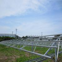China Durable Single Pole Ground Mount Solar Racking Systems Solar Power Pole Mounting Brackets for sale