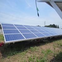 China Durable Single Pole Ground Mount Solar Racking Systems Solar Power Pole Mounting Brackets for sale