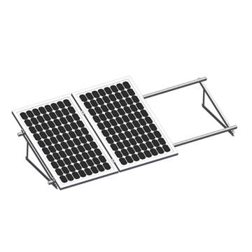 China Versatile Flat Roof Solar Mounting System Home Solar Power Aluminum Tripod Structure for sale