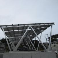 China Water Proof Anodized Solar Carport Structures For Residential And Commercial Facility for sale