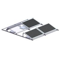 China Module Rotatable Ballasted Flat Roof Solar Mounting Systems Aluminum AL 6005- T5 Material for sale