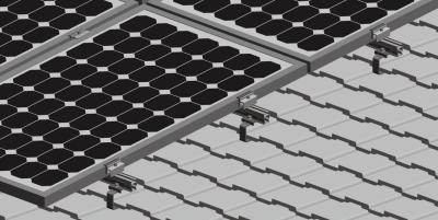 China One For All Unique Solar Roof Clamps Light Weight And Innovative Design For Pitched Roof for sale