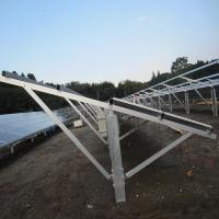 China High Standards Single Pole Solar Panel Systems Ground Mounting Solar Power Rack Bracket Kit for sale