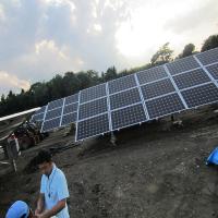China High Standards Single Pole Solar Panel Systems Ground Mounting Solar Power Rack Bracket Kit for sale