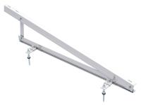 China Multi Functional Flat Roof Solar Racking Pv Tripod Mounting Structures Ground for sale