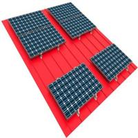 China Easy Installation Pitched Roof Solar Mounting Systems Patented Short Rail Design for sale