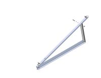 China Ballasted Or Ballasted Free Flat Roof Solar Mounting System Simple Design Fast Installation for sale