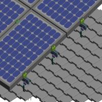 China Anti Corrosion Professional Roof Racking Adjustable Solar Panel Roof Mounting Brackets for sale