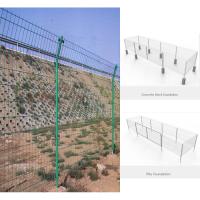 China Steel Mesh Fence Panels Galvanized Customized Protect Equipment On Site for sale