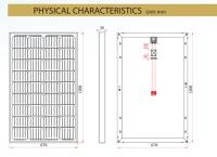China 110W 125W Mini Monocrystalline Solar Panels for sale