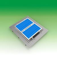 China Sturdy Anodized Aluminum Solar Roof Mounting Structure For Warehouse for sale