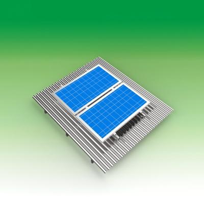 China Anodized Aluminum SUS304 Solar Roof Mounting Systems for sale