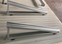China 60° Angle Anodized SUS304 Flat Roof Solar Mounting System for sale
