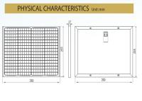 China IP65 Anodized Aluminum Alloy Solar PV Panel for sale