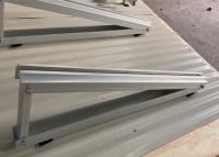 China Anodized Aluminum Foldable Flat Roof Solar Mounting System for sale