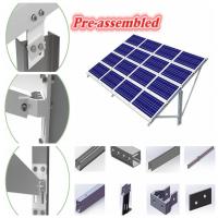 China H Type Steel Solar Racking System Sturdy Ground Mounted PV Mounting Frames for sale