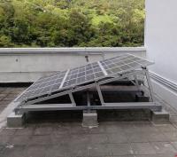 China 10KW 30KW Home Power Supply Flat Roof Solar Mounting System Aluminum for sale