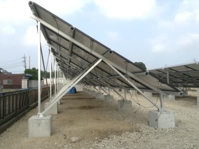 China PV Solar Panel Installation Ground Mount Racking Systems 10 MW Aluminum Solar Frames for sale