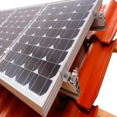 China Industry Pitched Roof Solar PV Project Metal Roof Solar Mounting Systems 30KW 50KW for sale