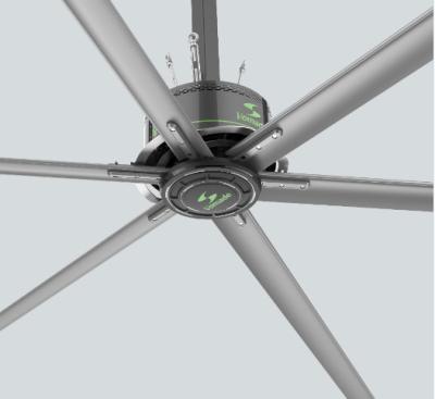 China Low noise HVLS Ceiling Fan CCC certificated for sale