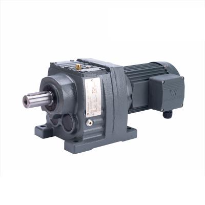 China R Series Helical Geared Gearmotor Reducer High Load And High Torque for sale