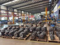 China R Series Helical Gearbox With IEC AM Flange B5 Motor Gearbox Gear Helical for sale