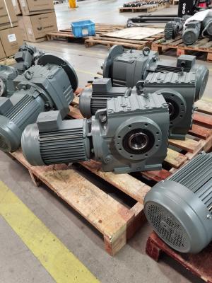 China K Series Helical Bevel Gear Right Angle Gearbox Speed Reducer Electric Motor Hollow Shaft for sale
