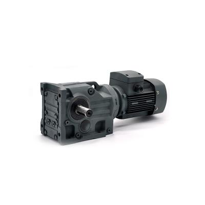 China Hollow Shaft Output Ratio 1/5 Bevel Gear Gearbox K Helical Speed Reducer with high quality for sale