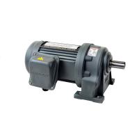 China IP44 Helical Speed Reducer Shaft Gear Motor With Iron Terminal Box for sale