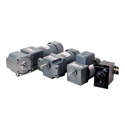 China Solid Shaft 60Hz 60 RPM Gear Motor Low RPM Motor 220V for sale