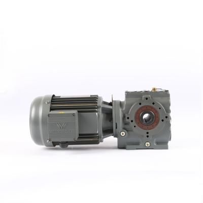 China WANSHSIN Size 57 Worm Reducer Gearbox Strong Wear Resistance for sale
