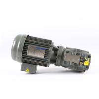 China Cast Iron CCC Helical Worm Geared Motor Lower Noise for sale