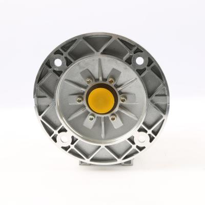 China Aluminium Alloy 280rpm Worm Gear Motor B14 Flange Input for sale