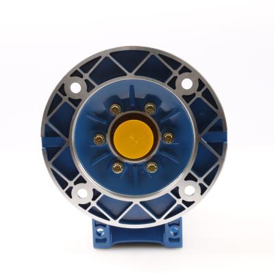 China NMRV90 Worm Gear Box 0.06kW-7.5kW With Input Flange Large output torque for sale
