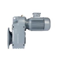China Flange Mounted Reduction Ratio 1/3 Parallel Helical Gearbox Cast Iron for sale