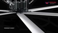 China Blade Diameter 7.3m 24ft HVLS Fans For Warehouse Low Noise 39 DB for sale