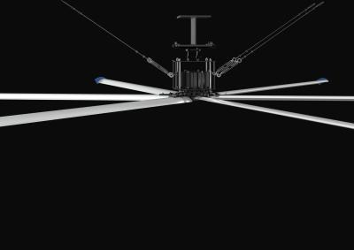 China IP56 90rpm HVLS Ceiling Fan Industrial Energy Saving for sale