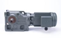 China Wanshsin Grey K Series Helical AC Electric Bevel Gear Motor 50Hz 60Hz for sale