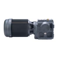 China Wanshsin S Series Helical Worm Gear Reducer Electric For Cutting Paper Machines for sale