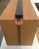China Pultruded D Shaped Carbon Fiber Tube For Guitar Neck Reinforcing for sale