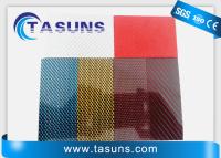 China High Glossy Colored Carbon Fiber Sheets 5mm For Decoration for sale