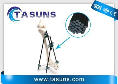China 100% Solid Pultruded Carbon Rods For Elbow Hinge Fixator for sale