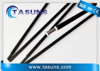 China Pultruded Carbon Fiber Tube Tent Poles With Aluminium Lid for sale
