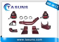 China Red Carbon Fiber Intake System With Kevlar Fabric for sale