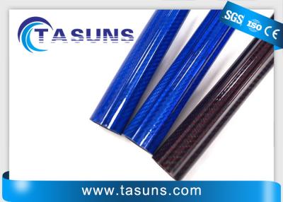 China 3k Fabric Fishing Bait Throwing Stick , Abrasion Resistant Carbon Fiber Components for sale
