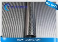 China High Modulus Braided Carbon Fiber Round Tubes 3k Weave for sale