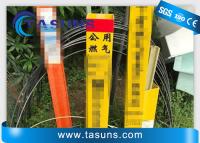 China Anti UV Pultruded Frp Fiberglass Square Tubes For Mark Pole for sale