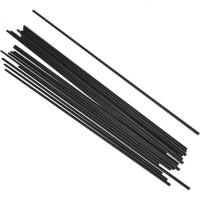 China Black Outdoor 8mm Fiberglass Tube Shaft Round Fiberglass Tubing for sale