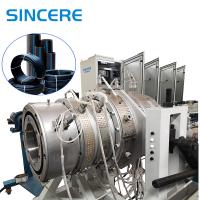 China Plastic PPR Pipe Extrusion Machine Polyethylene Pipe Production Line Single Screw 100-250Kg/Hr for sale