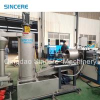 China Automatic ABS Rigid PVC Granulation Line Plastic Pelletizing With Siemens Motor for sale